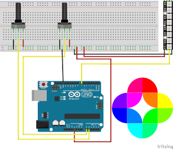LED-Streifen Archive - Projekte für Arduino und ESP32-Mikrocontroller