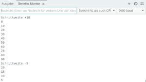 for-Schleife - Projekte für Arduino und ESP32-Mikrocontroller