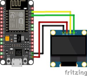 Beispielprogramm OLED-Display - Projekte für Arduino und ESP32-Mikrocontroller