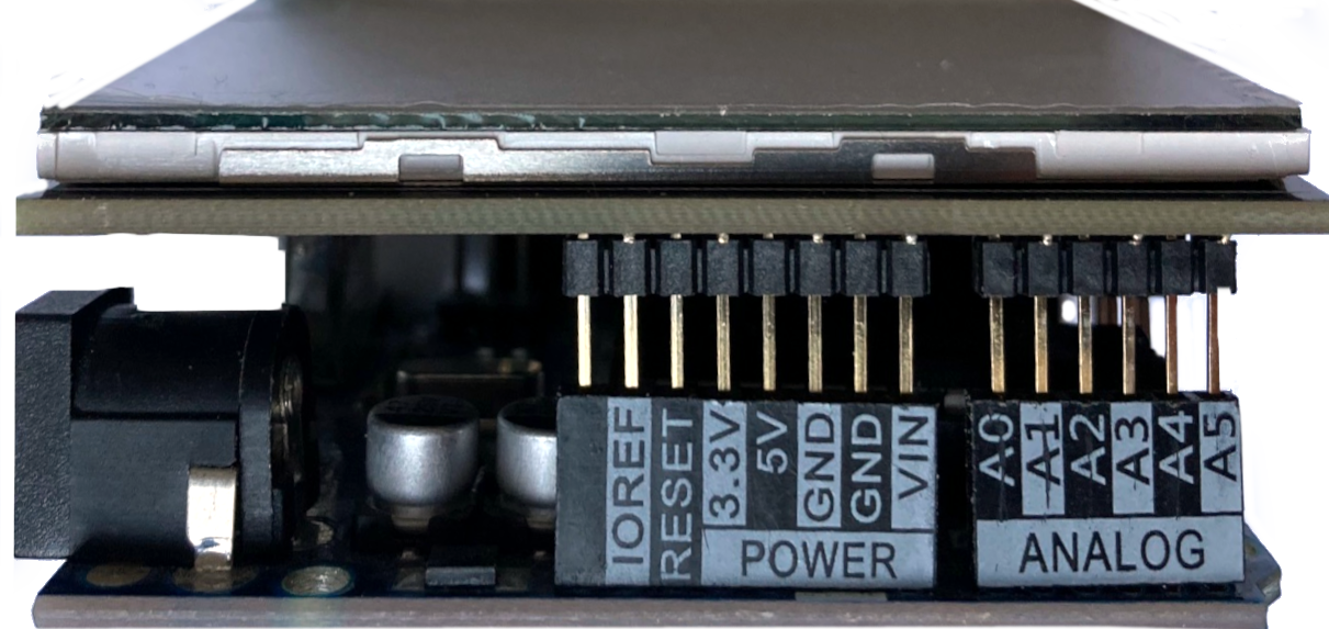 Tft Paralleles Lcd Shield 35 Zoll Am Esp32 Wroom Projekte Für Arduino Und Esp32 Mikrocontroller