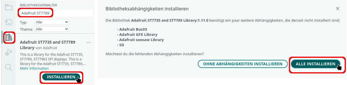 Esp32 Mit 28 Zoll Tft Bibliothek St7789 Projekte Für Arduino Und Esp32 Mikrocontroller